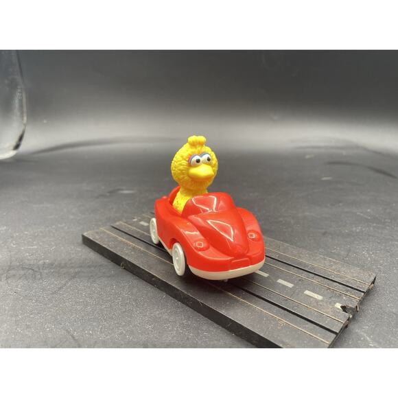 Illco | Toys | Big Bird Of Sesame Street Slot Car From Beginner Race ...